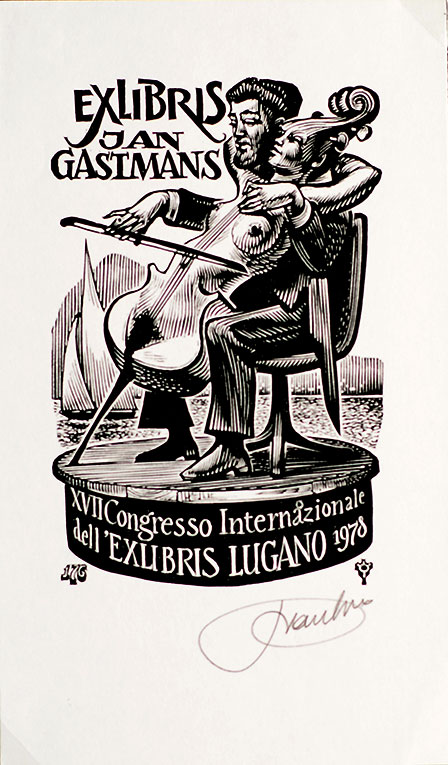 B.P.R. Ex-Libris Collection - Artist's Ex-Libris