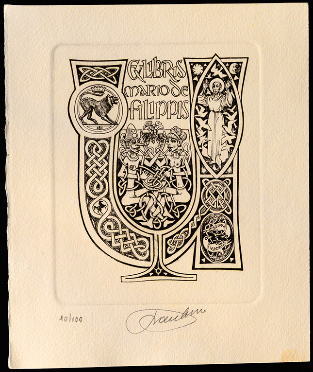 B.P.R. Ex-Libris Collection - Artist's Ex-Libris